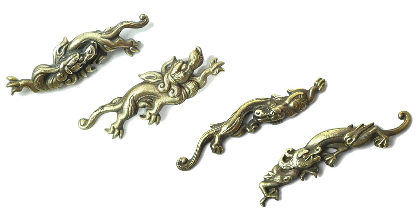 Menuki pour Iaito & Shinken - Fabriqué au Japon 「目貫」