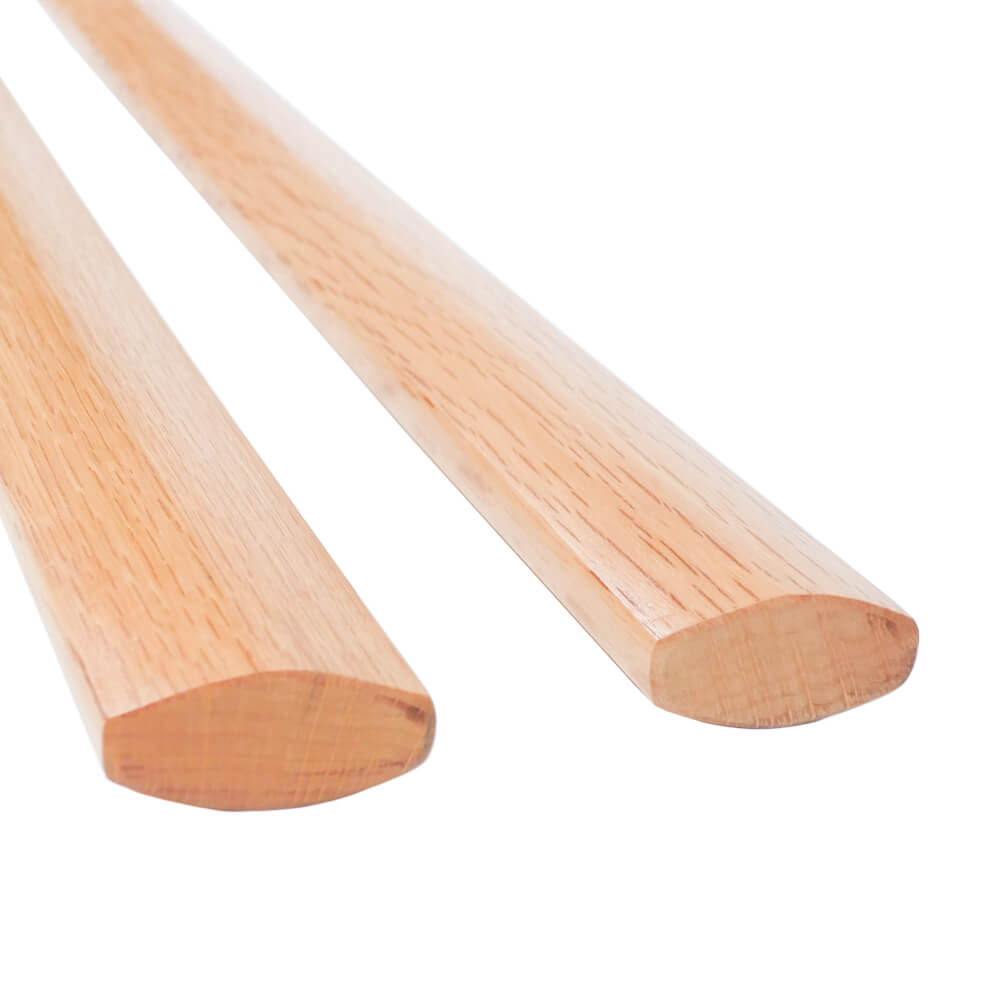 Suburito Rame Kaigata - Bokken Lourd - Chêne Rouge 「素振刀」